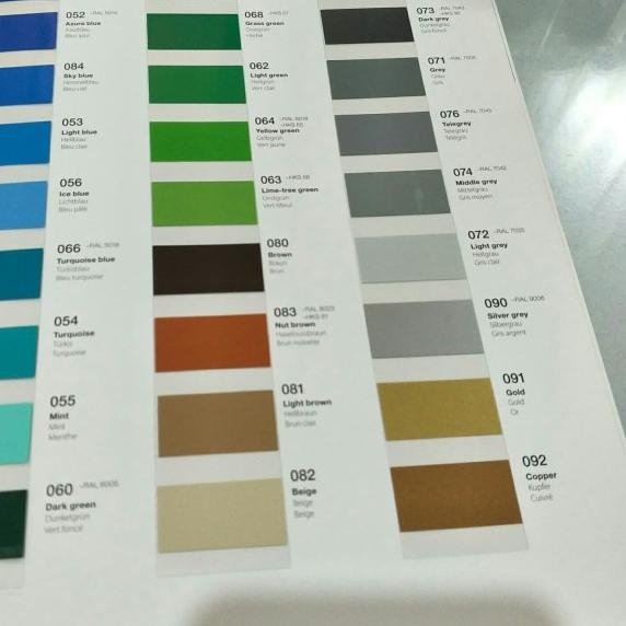 Jual Sticker Oracal /Oracal 651 /Series GLOSSY / MATTE (100cm X 126cm ...