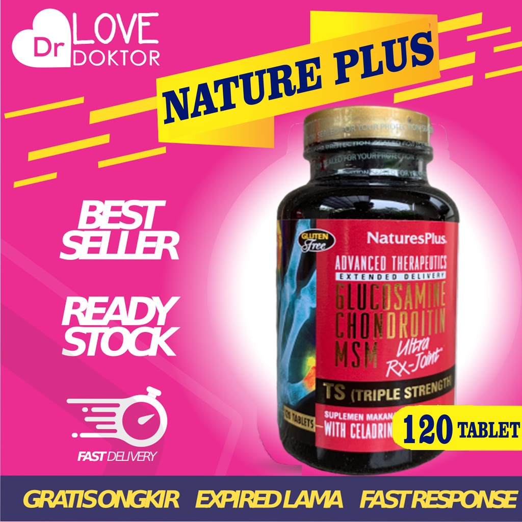 Jual NATURE'S NATURES NATURE PLUS GLUCOSAMINE CHONDROITIN MSM ULTRA RX ...