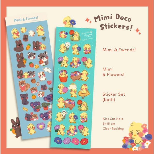 Jual Mimi Deco Sticker by MimiWuvYou | Shopee Indonesia