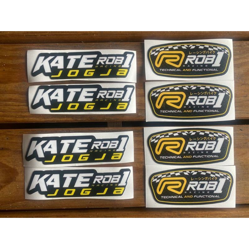Jual stiker original Kate rob1 Jogja | stiker rob1 racing ( isi 4 ...