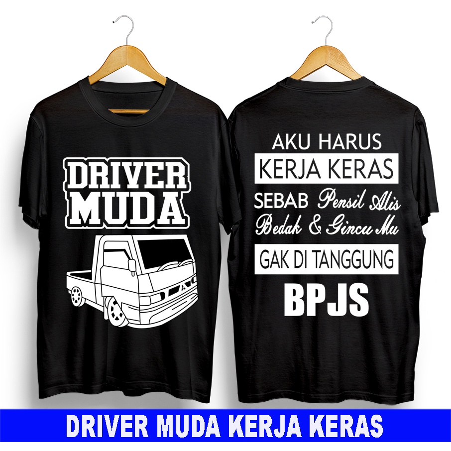 Jual KAOS TRUK DRIVER MUDA TRUCK OLENG FANTASIA COTTON PREMIUM 24s ...