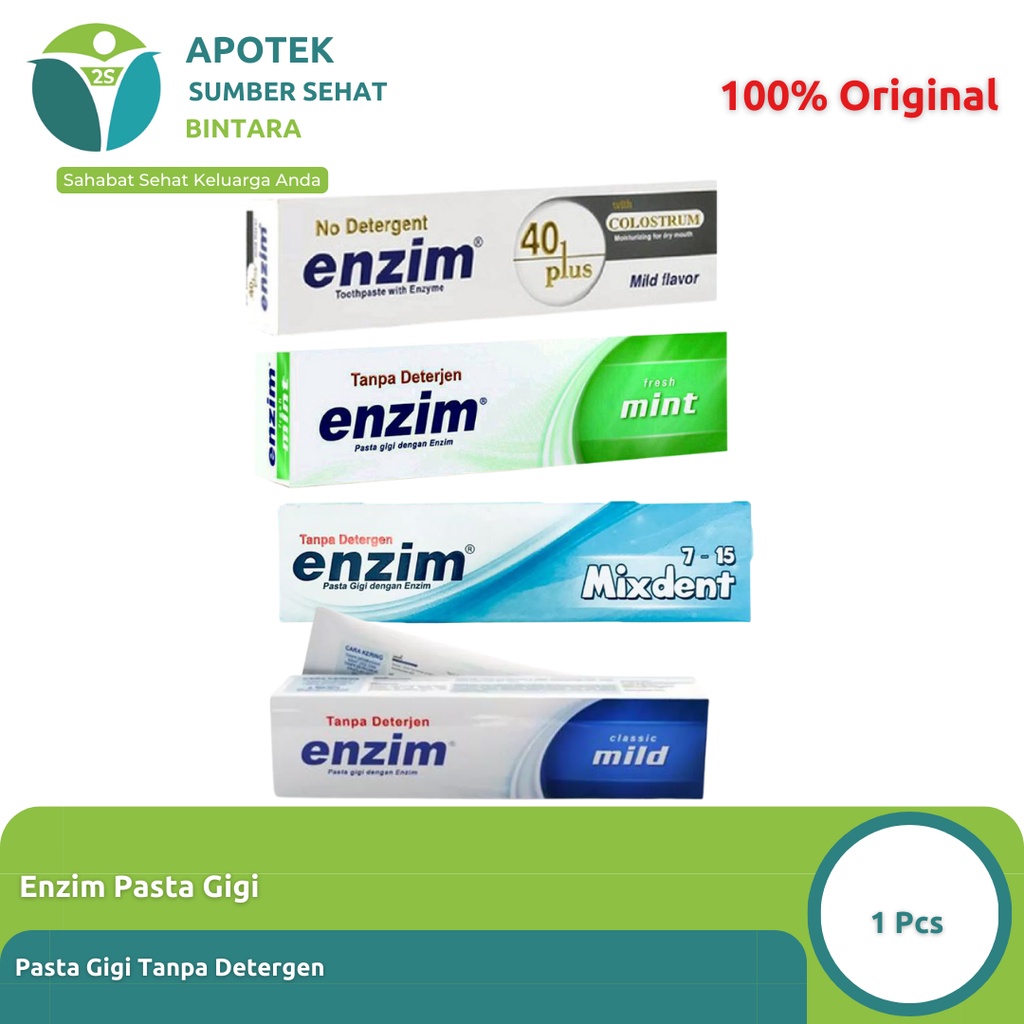 Jual Enzim Pasta Gigi | Shopee Indonesia