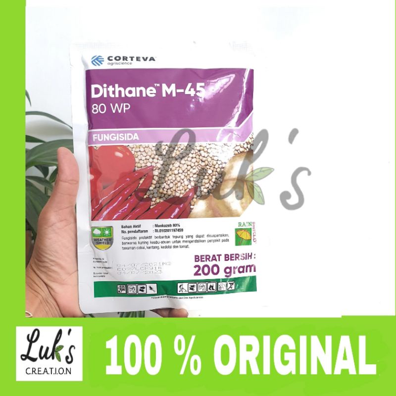 Jual Fungisida DITHANE M-45 80WP 200 GRAM fungisida anti jamur tahan ... Jual Fungisida DITHANE M-45 80WP 200 GRAM fungisida anti jamur tahan ...