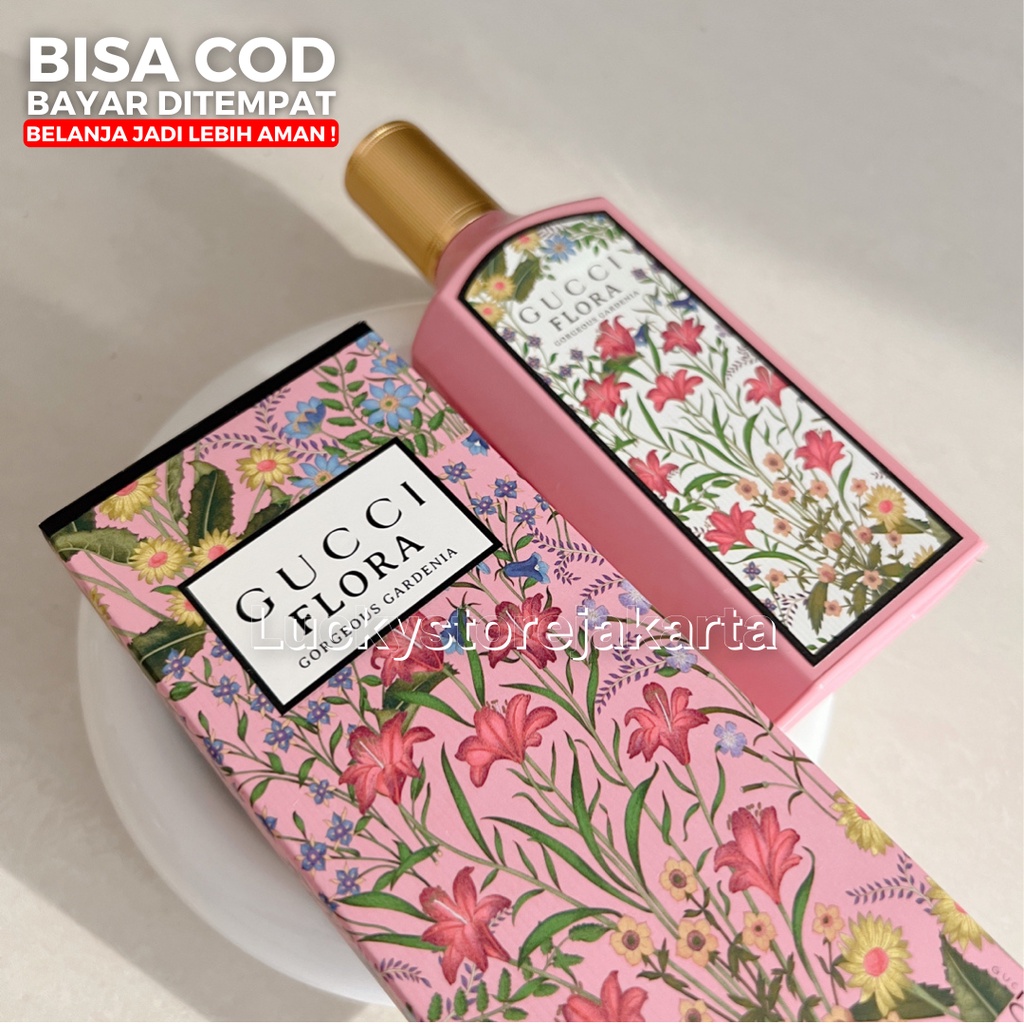 Jual [COD] PARFUM FLORA GORGEOUS GARDENIA 100ML WANITA ORIGINAL ...