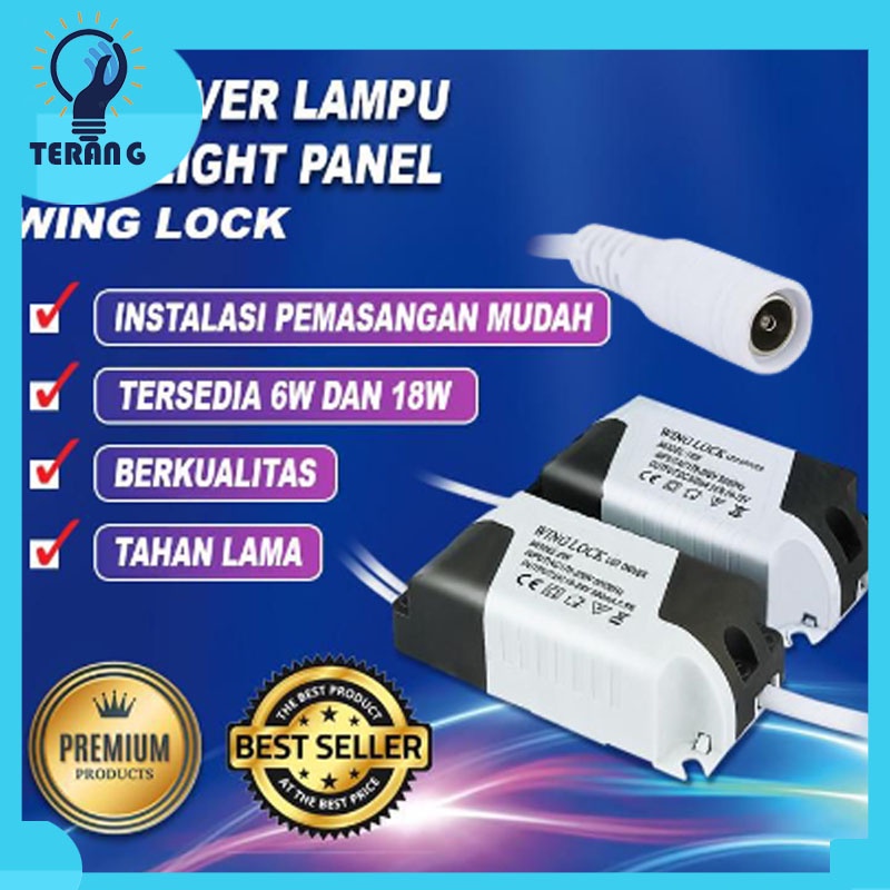 Jual Driver Adaptor Trafo Panel LED Downlight / Driver Panel LED 2 ...
