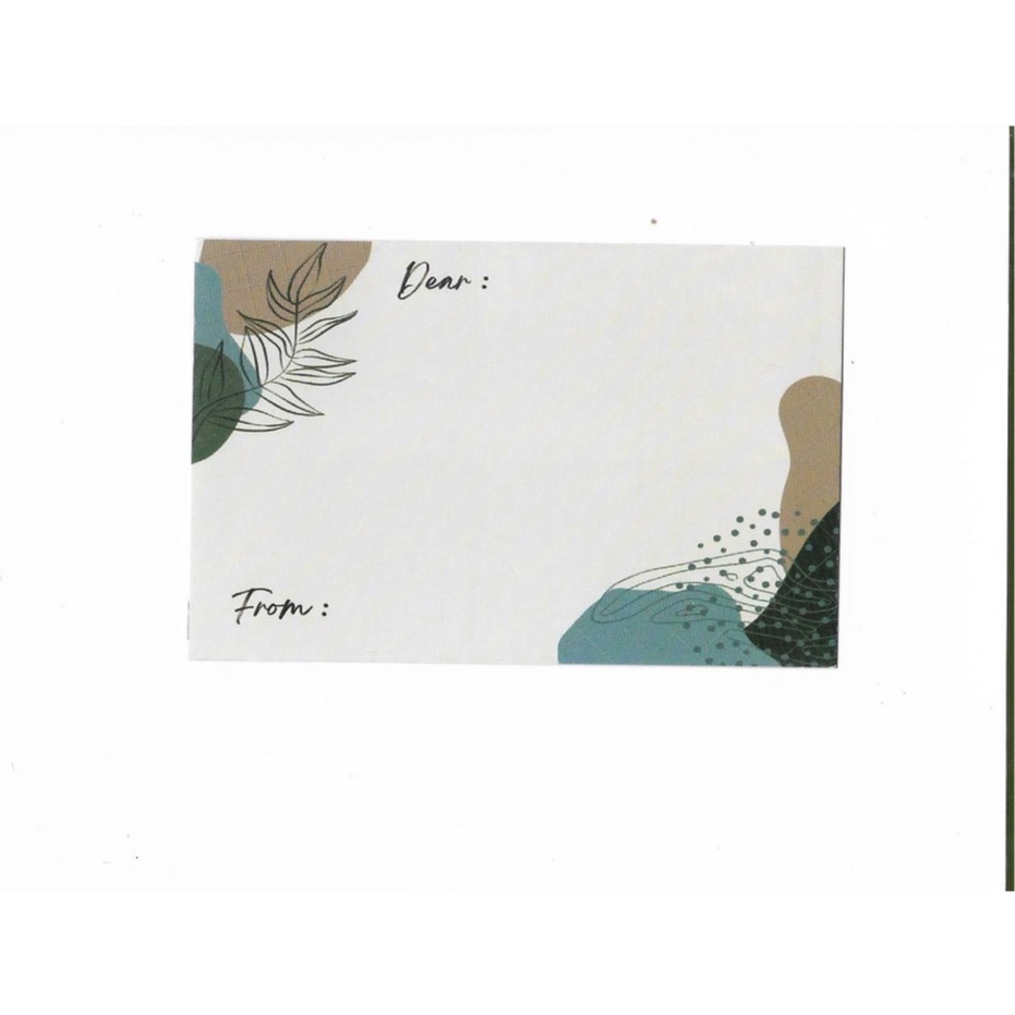 Jual KARTU UCAPAN POLOS - GREETING CARD POLOS - GREETING CARD AESTHETIC ...