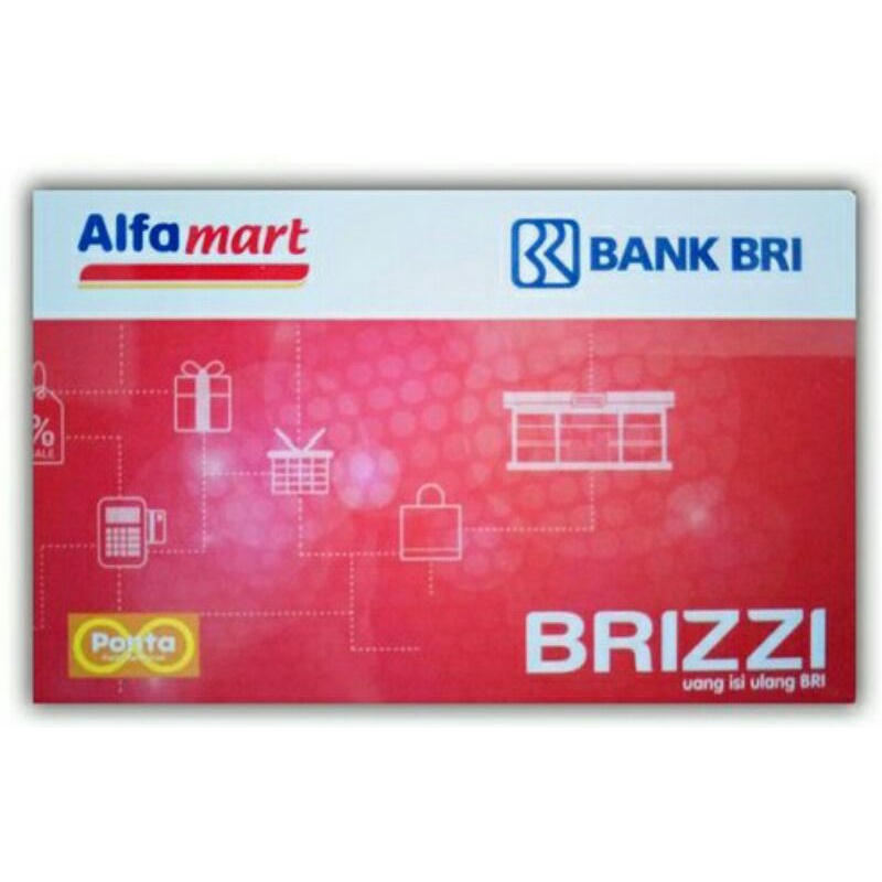 Jual Kartu Brizzi Alfamart - Saldo 0 - Original - Support NFC - Ponta ...