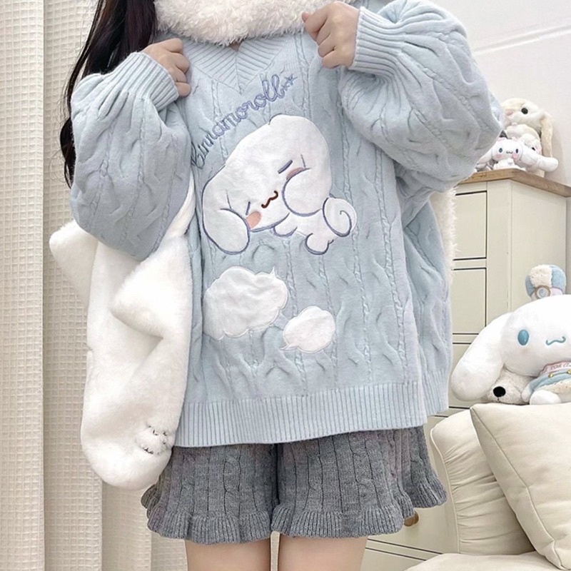 Jual Ready langsung Kirim Cloudy Cinnamorooolllll Sweater // udcc413 ... Jual Ready langsung Kirim Cloudy Cinnamorooolllll Sweater // udcc413 ...