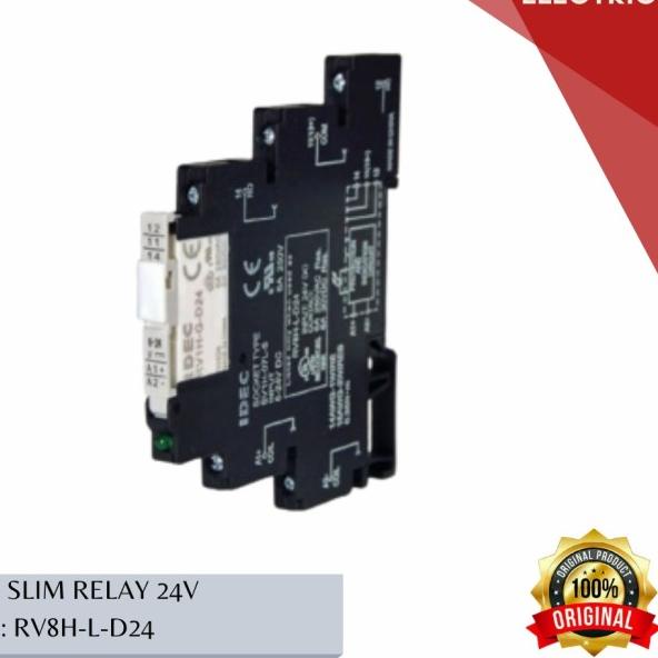 Jual Slim Relay IDEC 24VDC RV8H-L-D24 | Shopee Indonesia