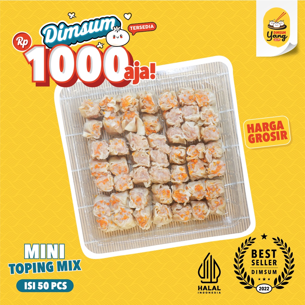 Jual Dimsum mini Frozen makanan halal isi 100 | Shopee Indonesia