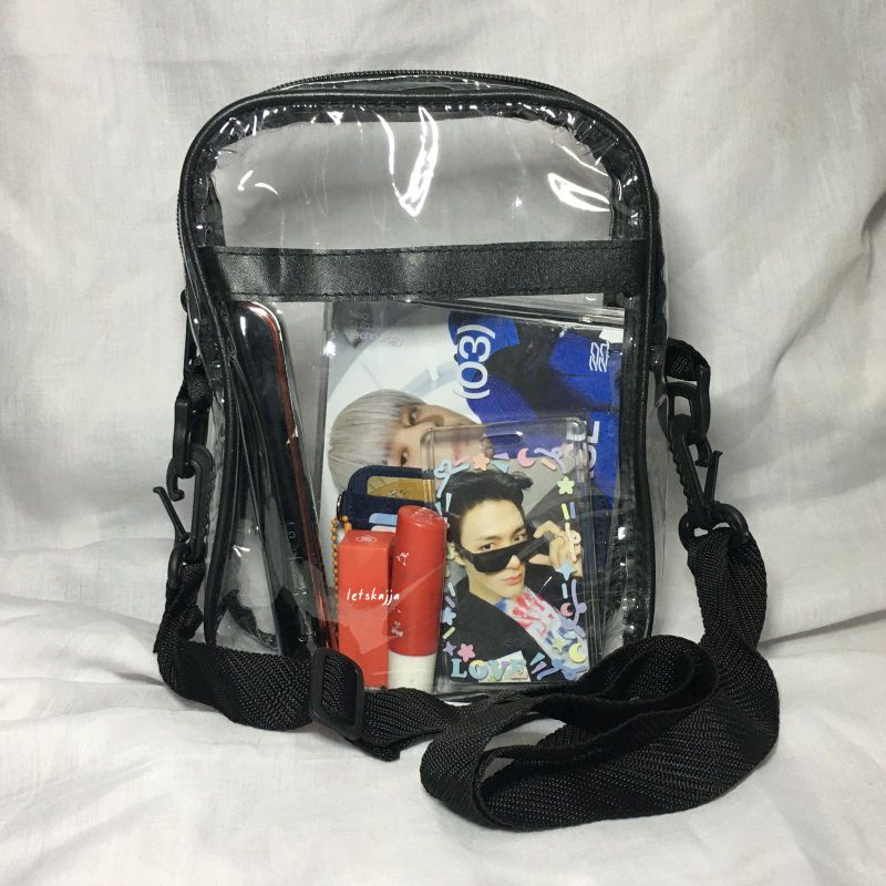 Jual Tas Selempang Wanita / Tas Transparan / Tas Konser Bening / Tas ...