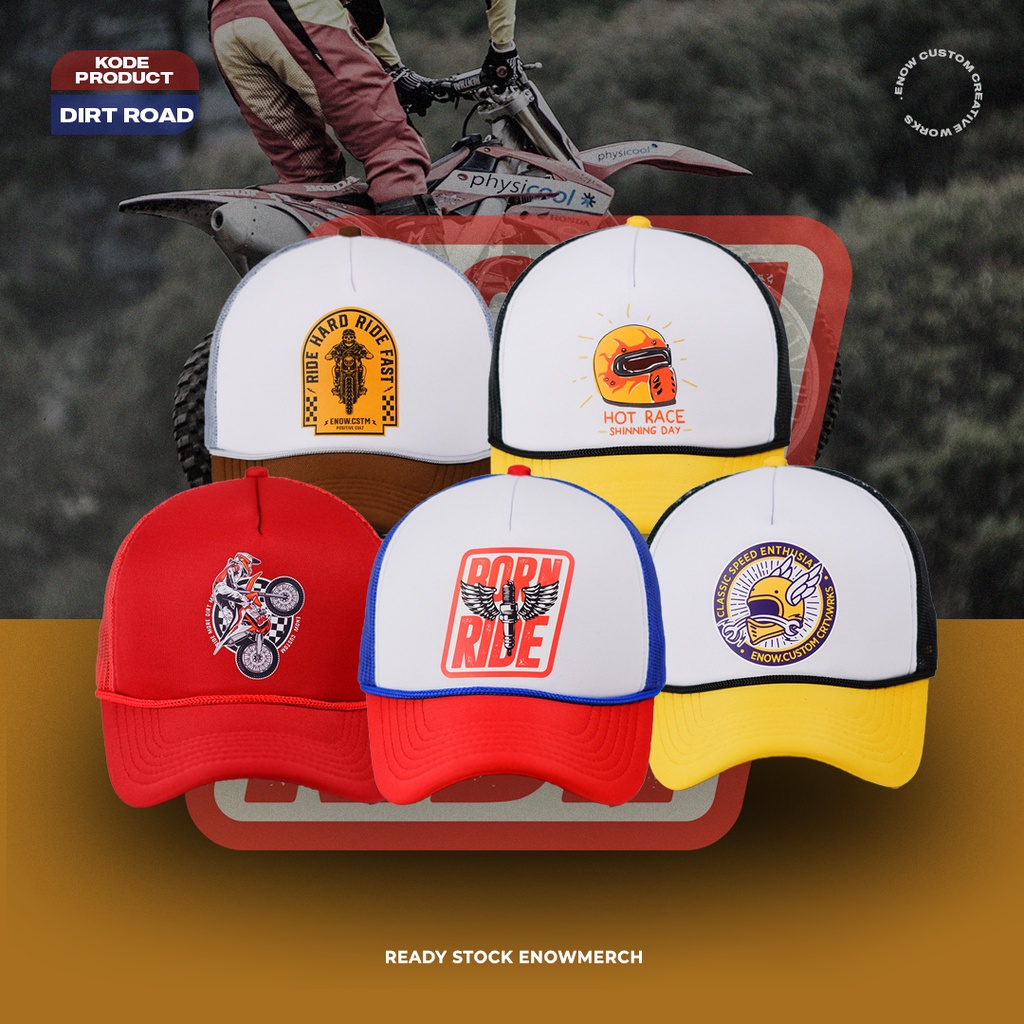 Jual Enow - Topi Truckerhat / Jaring Premium / Cross Vol.5 | Shopee ...