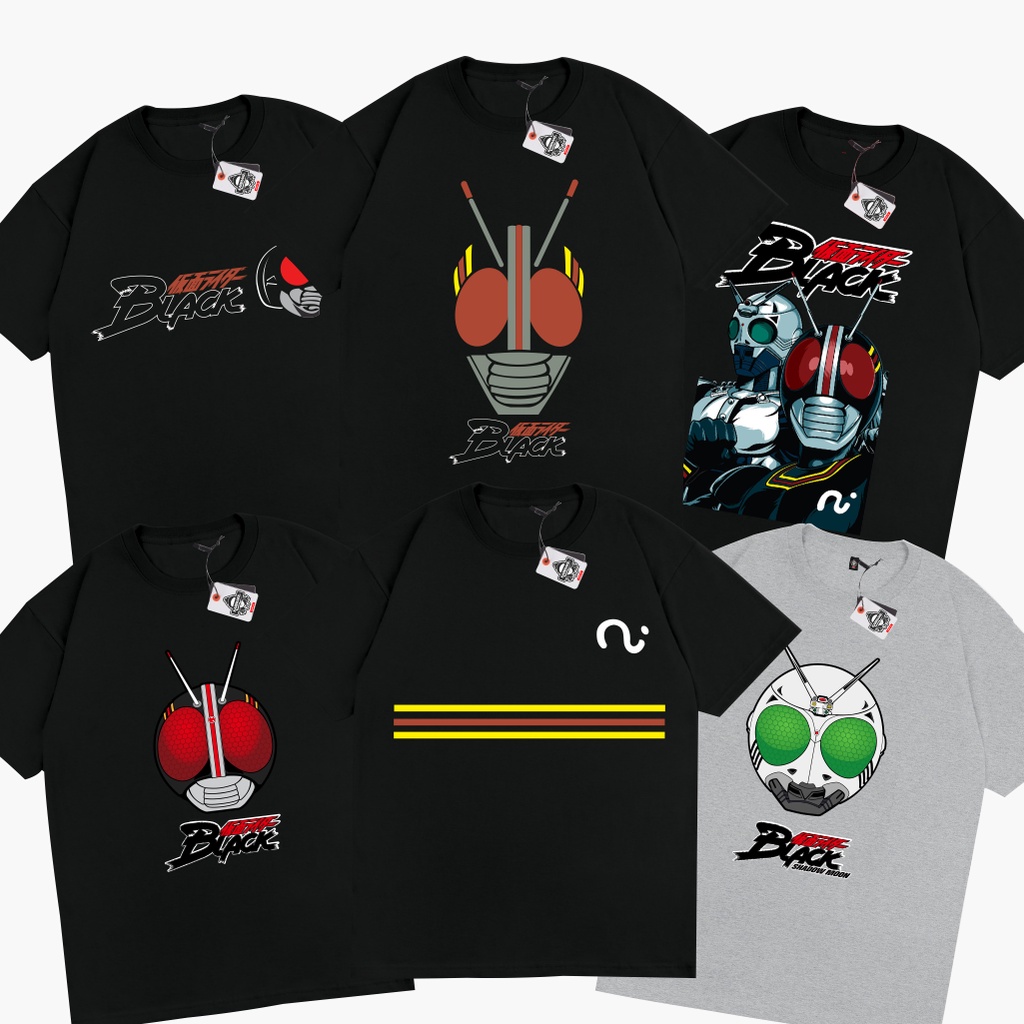 Jual KARIMAKE Kaos Baju T Shirt Distro Unisex Gambar Kamen Rider Black ...