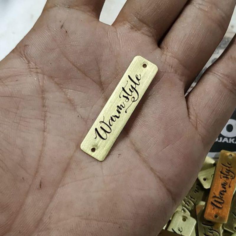 Jual label plat hijab besi | Shopee Indonesia