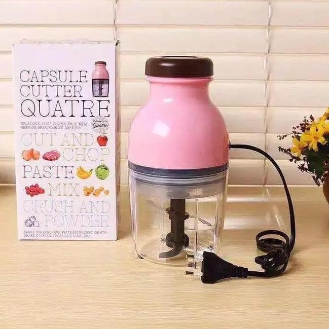 Jual Capsule Blender Cutter Quatre Blender Bentuk Kapsul Serbaguna ...