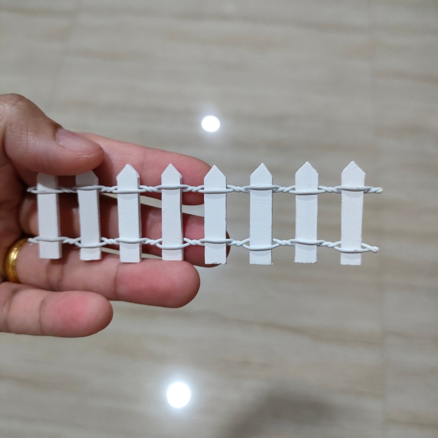 Jual Cake Topper Pagar - Decorasi Taman Mini - Pagar Tanaman - Dekorasi ...