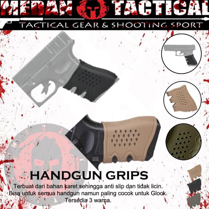 Jual Grip Glock Anti Slip / Grip Karet Handgun (Medan Tactical Store ...
