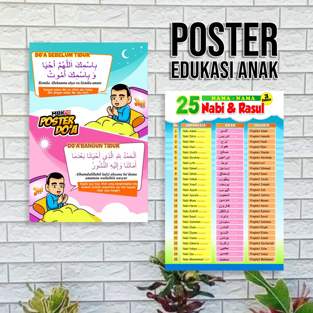 Jual Poster Edukasi Religi | Shopee Indonesia