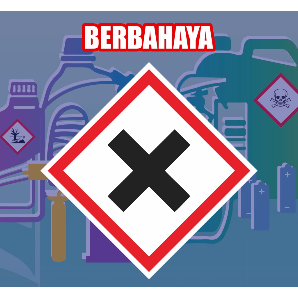 Jual Sticker Label Simbol B3 Stiker Bahan Berbahaya Tanpa Nama | Shopee ...