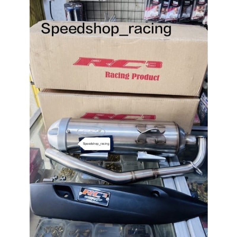 Jual Knalpot STD Full Stenlis Type SS pro RC3 Yamaha Nmax Old Nmax New ...