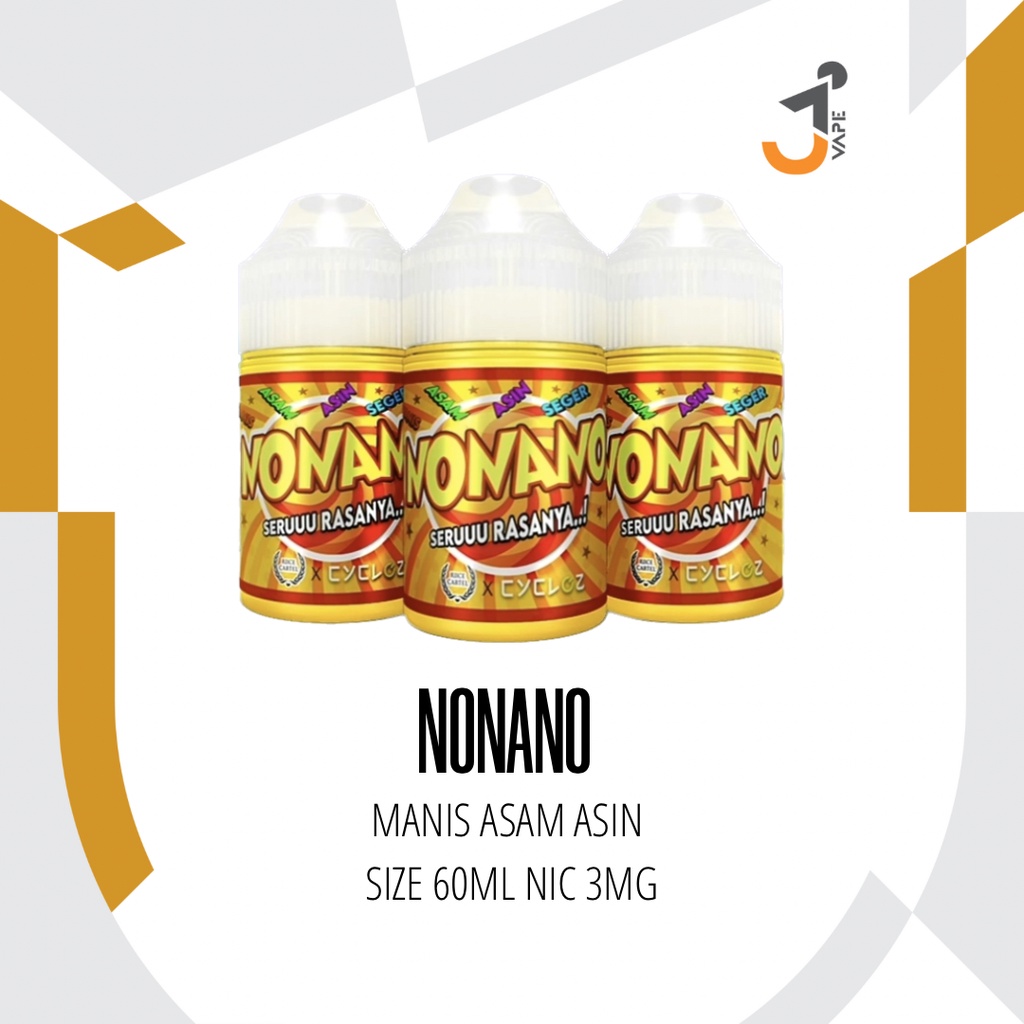 Jual NONANO 60ML BY JUICE CARTEL X CYCLOZ E-LIQUID | Shopee Indonesia