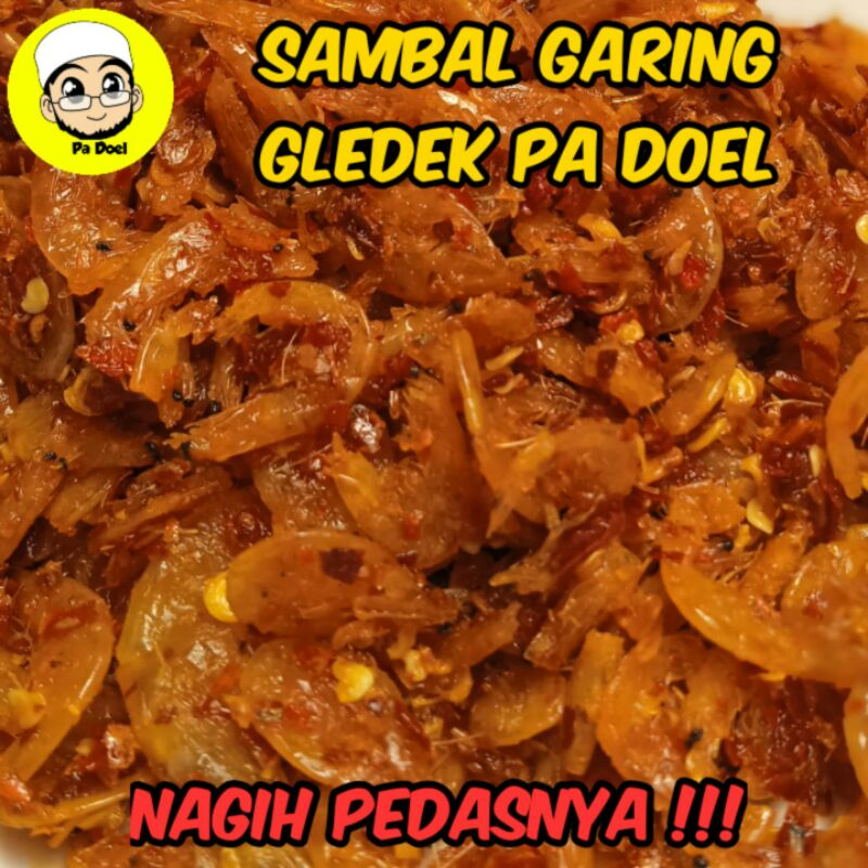Jual Sambal Garing Udang Rebon Gledek Pa Doel | Sambal Kering Udang ...