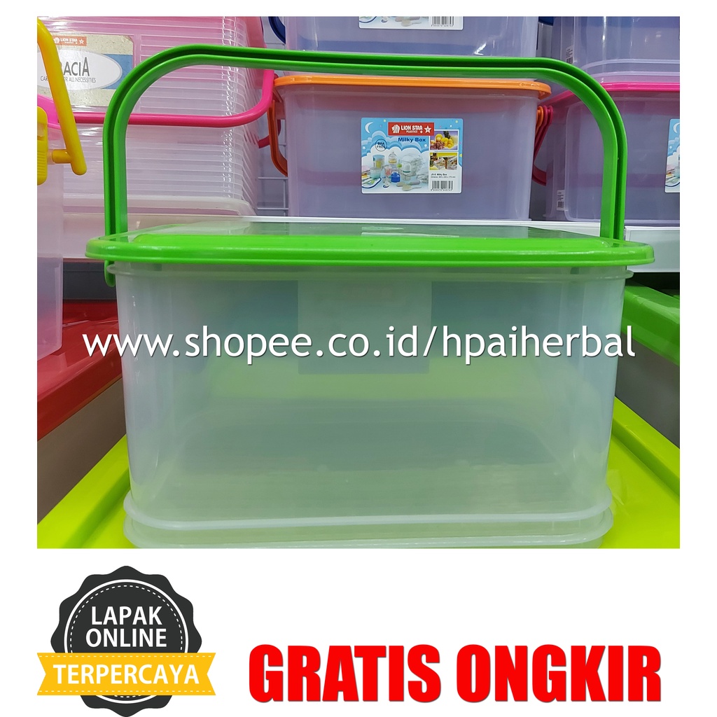 Jual Box Transparan Serbaguna Lion Star - Container Box Bekam ...