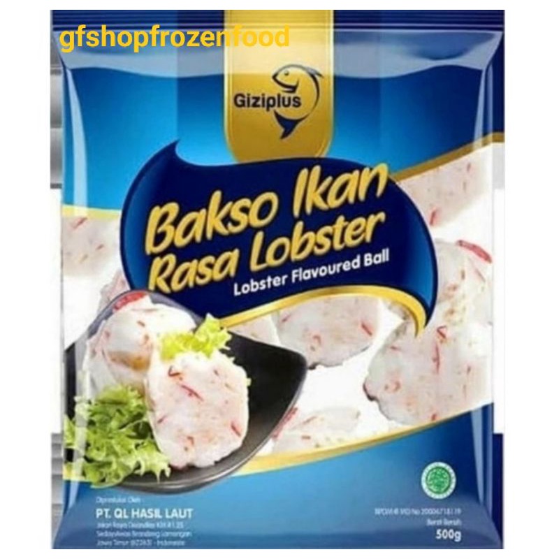 Jual Giziplus Bakso Ikan Lobster 500g / Frozen Food | Shopee Indonesia