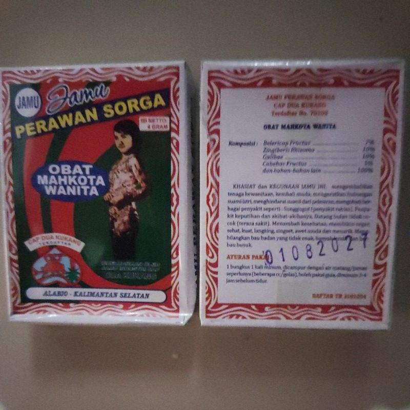 Jual Jamu Perawan Sorga (2 KUKANG) ORI | Shopee Indonesia
