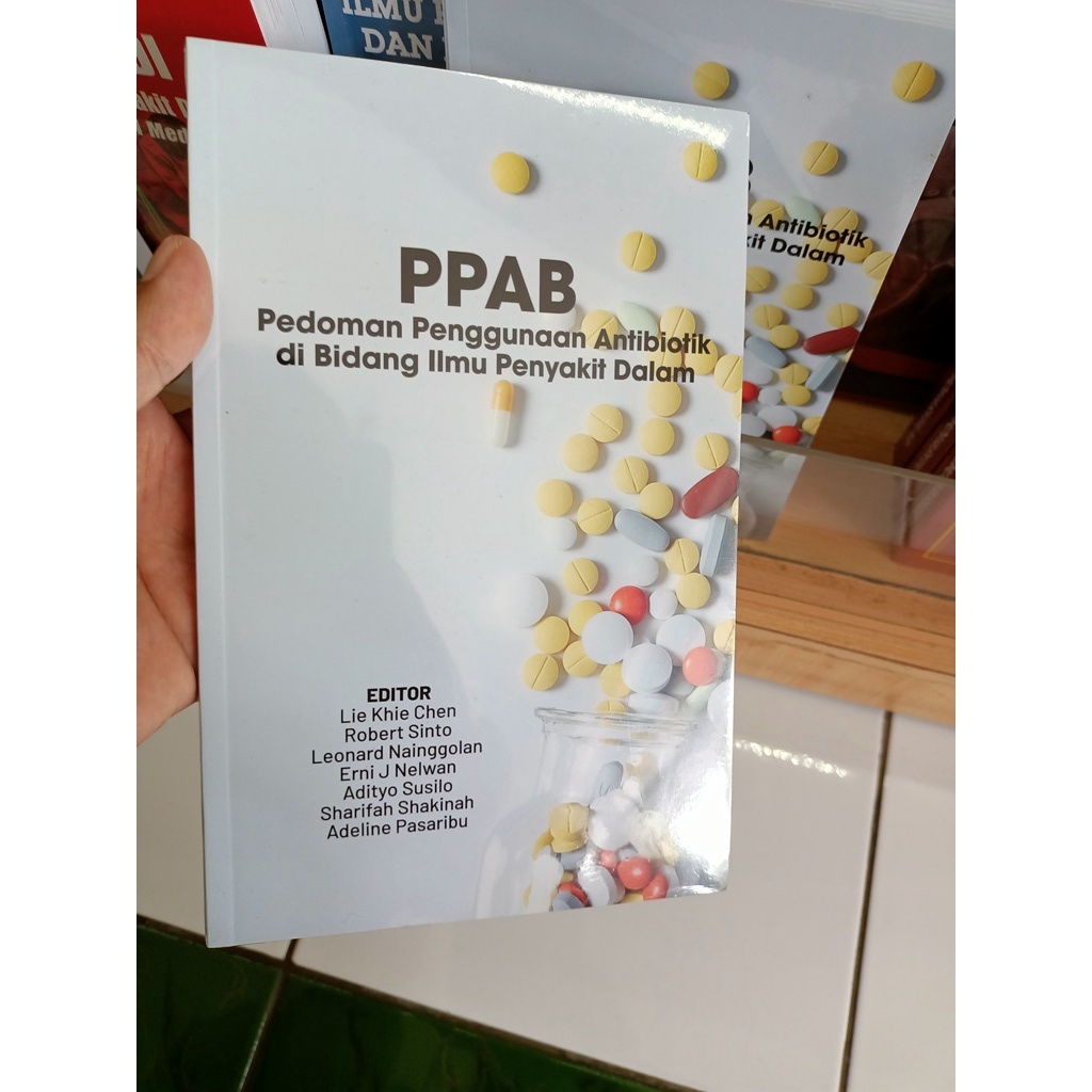 Jual Buku PPAB ORIGINAL - Buku PEDOMAN PENGGUNAAN ANTIBIOTIK DI BIDANG ...