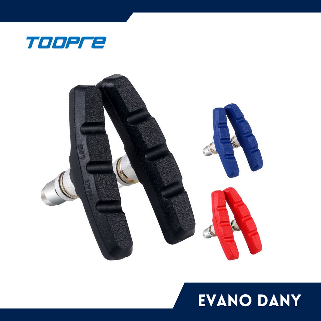 Jual Karet Rem Sepeda Kanvas Rem Toopre V Brake Original | Shopee Indonesia