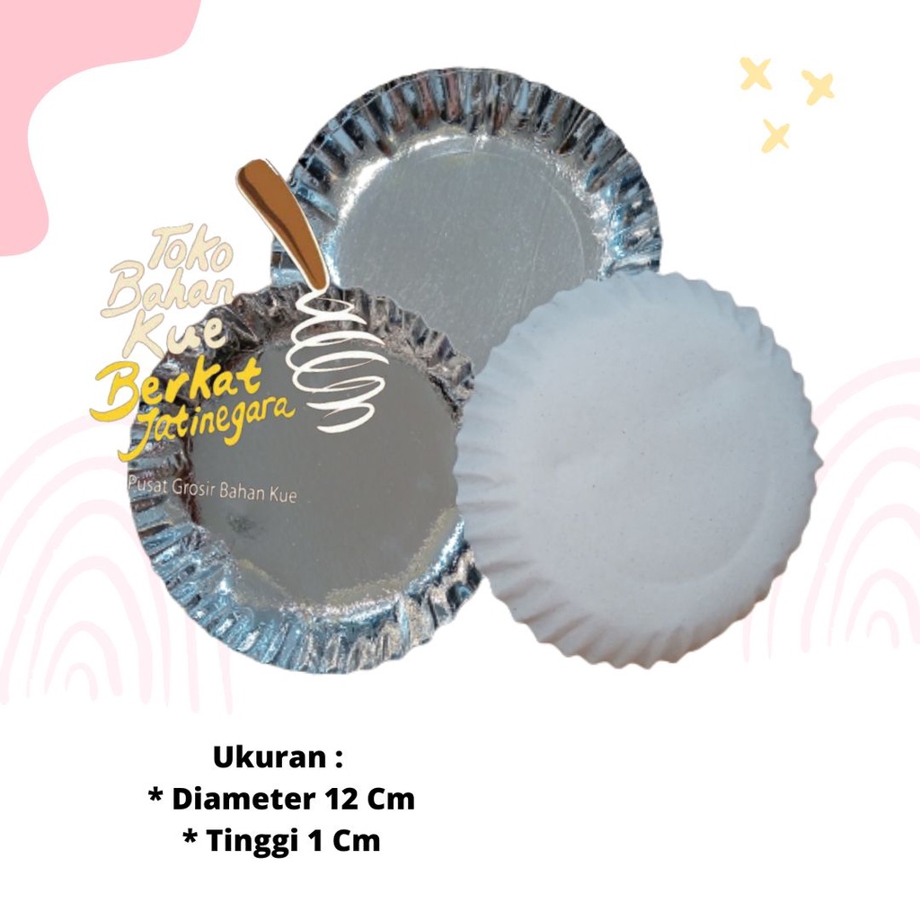 Jual PIRING KERTAS GOLD / SILVER / PIRING KUE KERTAS ISI 10 PCS | Shopee Indonesia
