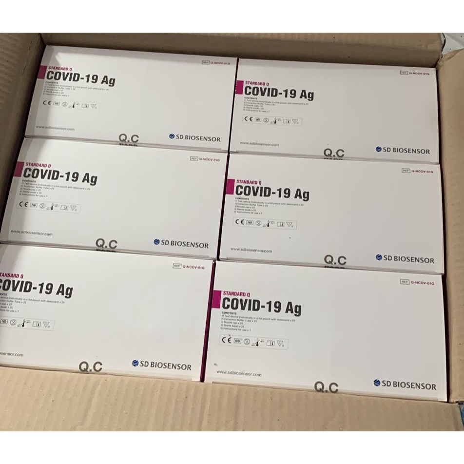 Jual JAMIN ORI !! ALAT SWAB ANTIGEN SD BIOSENSOR AKL STANDARD Q ED SEP ...