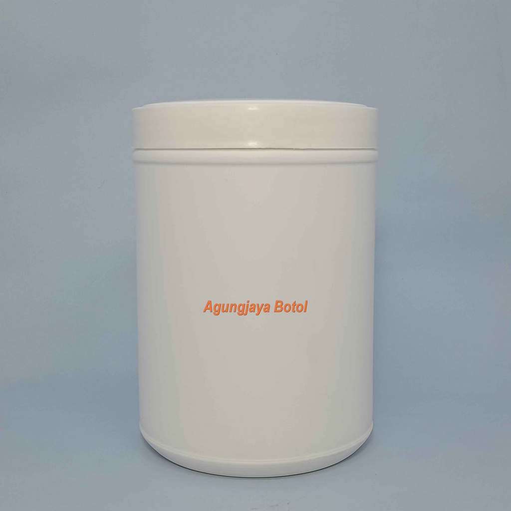 Jual Botol Lem 1000 Ml Lurus Putih HDPE / Botol Lem / Botol Kapsul ...