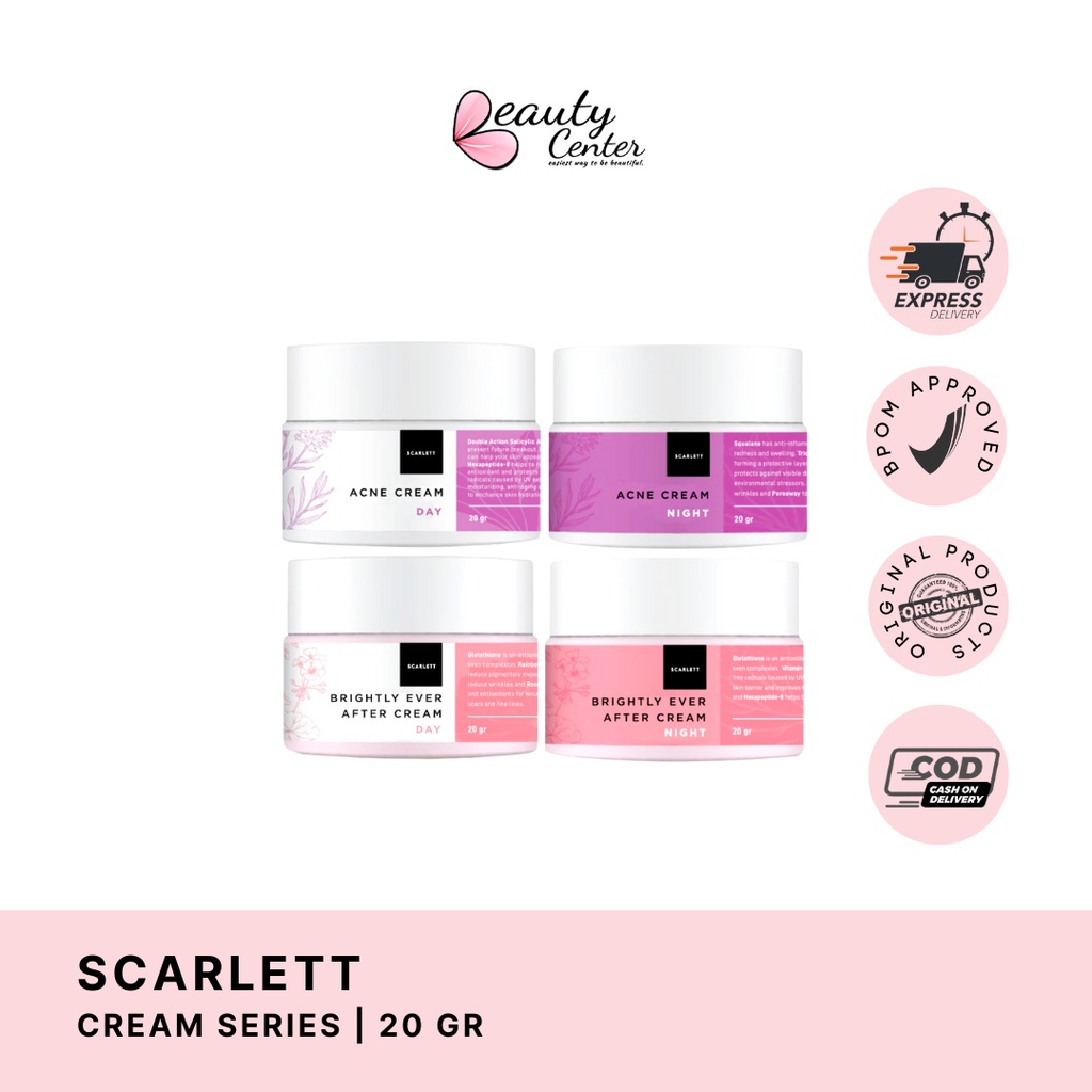 Jual SCARLETT CREAM ORIGINAL | Shopee Indonesia