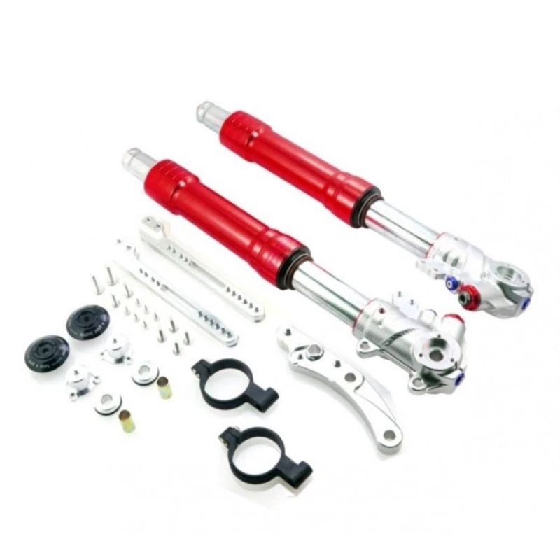 Jual Shock USD RPD Up Side Down Red Series for New Nmax / New Aerox ...
