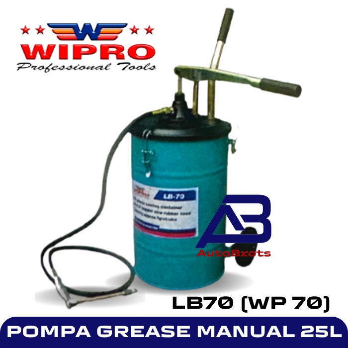 Jual WIPRO Manual Lubricatore Grease 25L/ Alat Pelumas Grease Manual LB ...