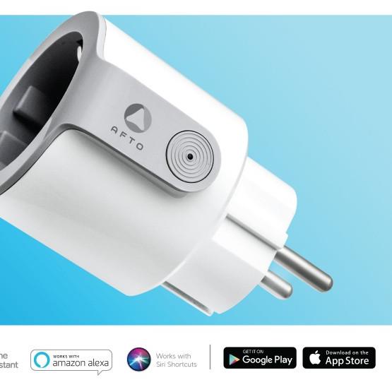 Jual AFTO Smart Schuko Plug / Steker / Colokan - WiFi Smart Home ...