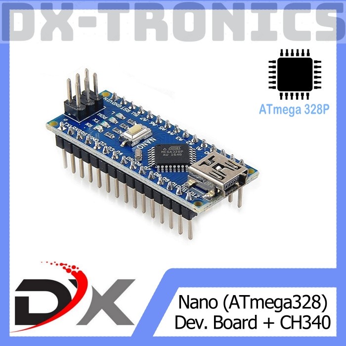 Jual [HARGA SATUAN] Nano Atmega328 + CH340 CH340G Arduinoo Nano ...