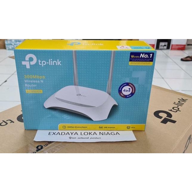 Jual TP-LINK TL-WR840N , N300 Wireless Router 2 Antenna | Shopee Indonesia