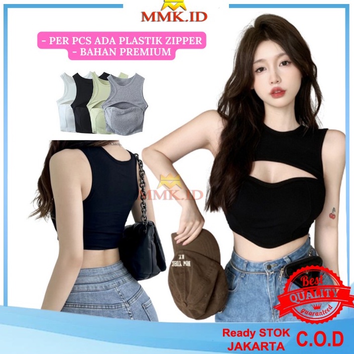 Jual Crop Top Wanita Sexy Tanktop Fashion Korean Terbaru | Shopee Indonesia