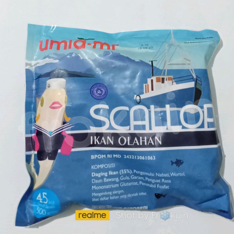 Jual Umiami Scallop Ikan 500gr - Frozen Food Murah | Shopee Indonesia