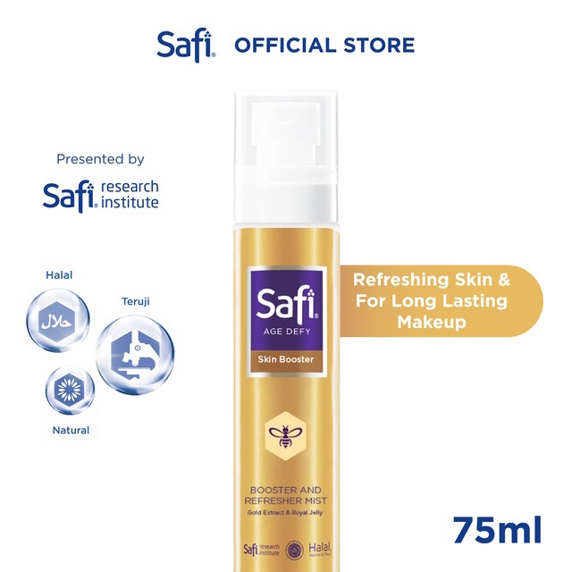 Jual AS Safi Age Defy Skin Booster and Refresher Mist Face Spray 75 ML | Shopee Indonesia