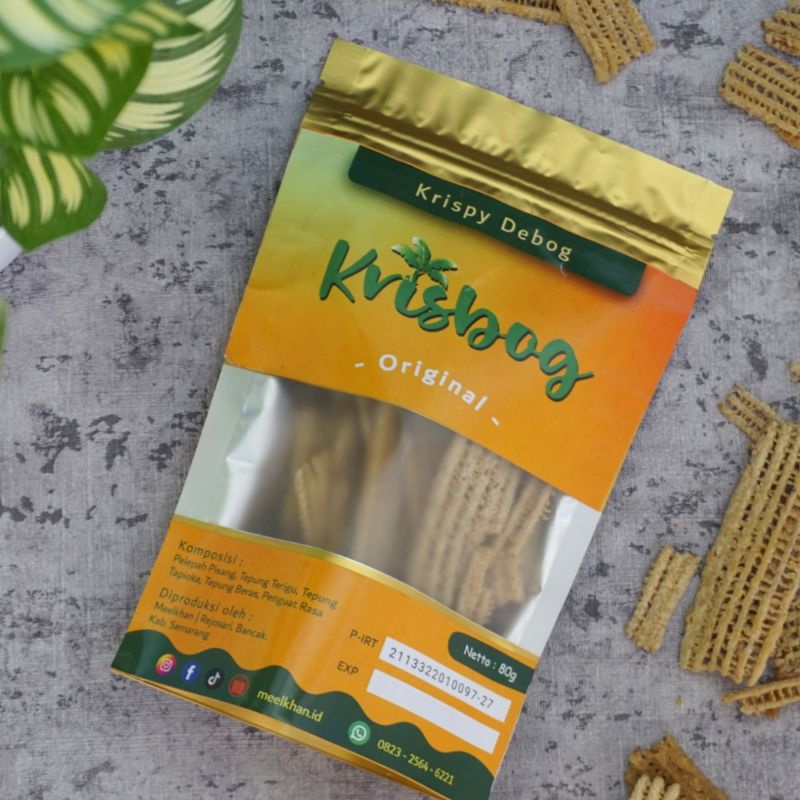 Jual Krisbog - Keripik Debog Original - Kualitas Premium - camilan ...