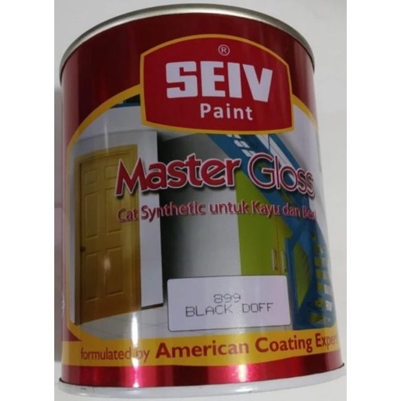 Jual master gloss seiv black doff | Shopee Indonesia