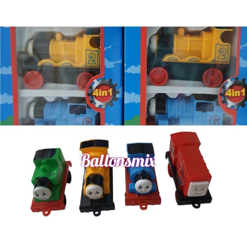 Jual Mainan thomas train set isi 4pc / mainan anak" | Shopee Indonesia