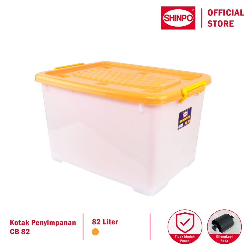 Jual SHINPO Kontainer Plastik Dengan Roda Sprinter Container Box Kotak ...