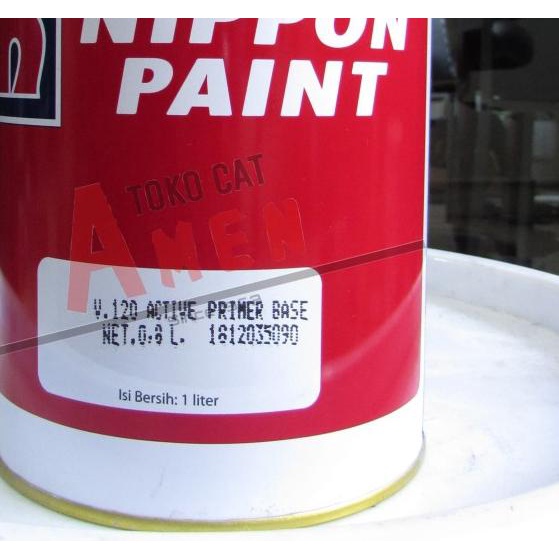 Jual NIPPON PAINT VINILEX 120 ACTIVE PRIMER 1L / CAT DASAR BESI GALVANIS | Shopee Indonesia