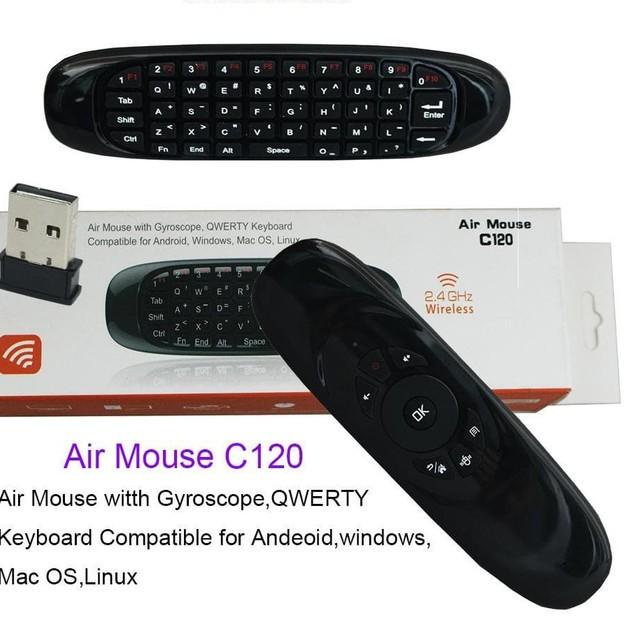 Jual Air mouse keyboard remote control wireless for android tv ...