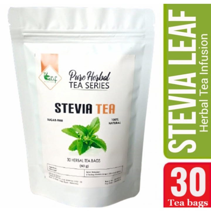 Jual ELIF TEA AND TISANE Stevia Tea : Teh Daun Stevia isi 30, Aman ...